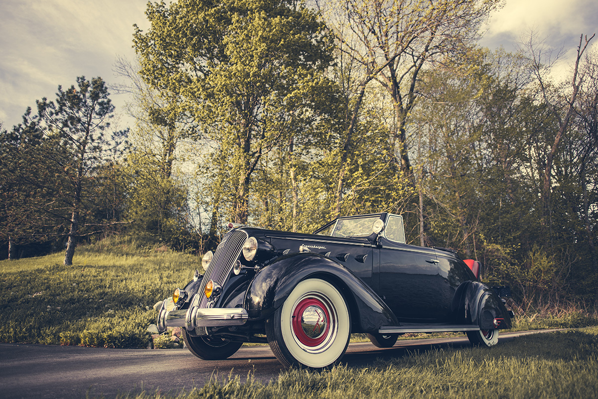 The Carbone Auto Group 1937 Graham Supercharged Convertible Coupe