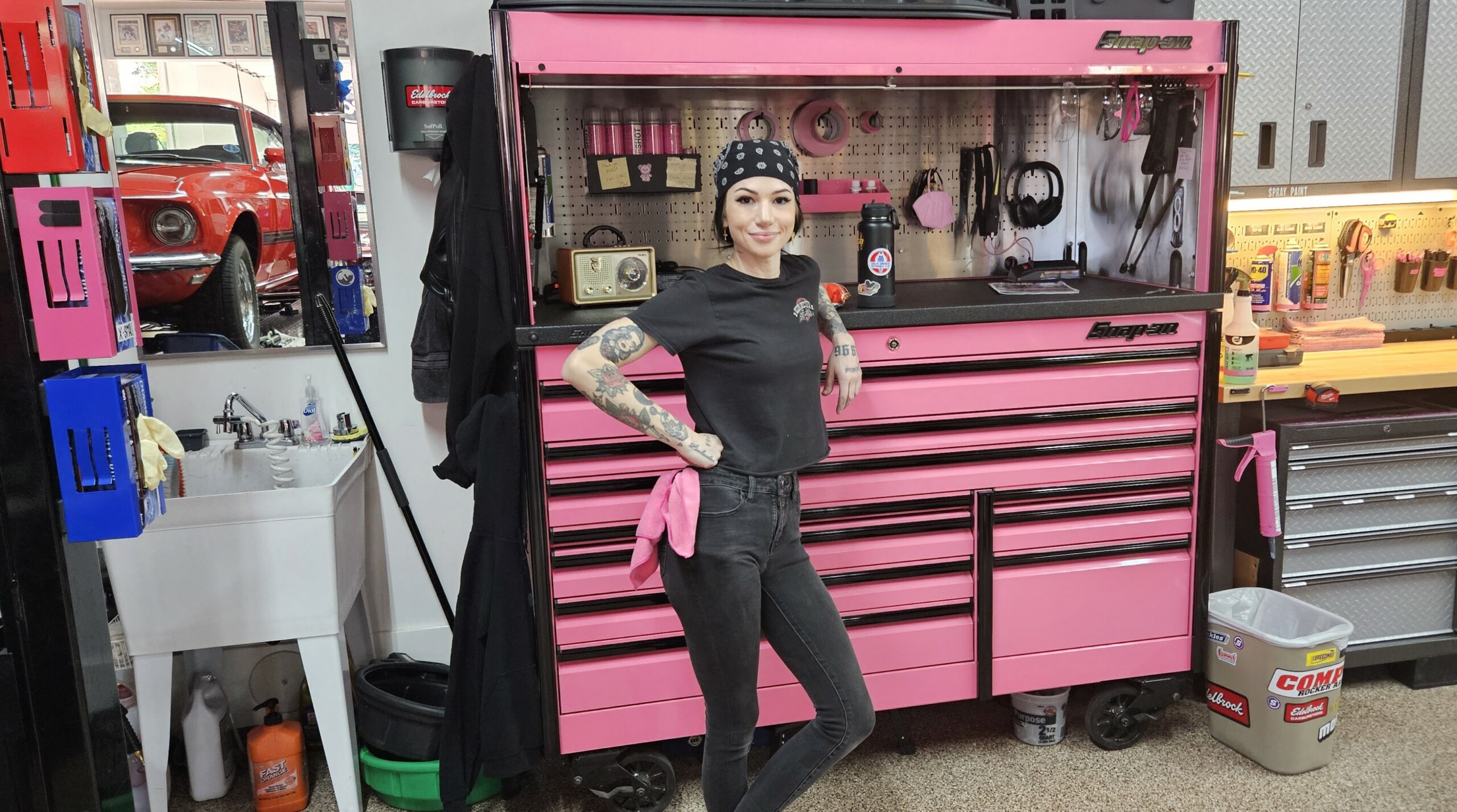 A Garage Visit with the “Northern Utah Mustang Owners Association”